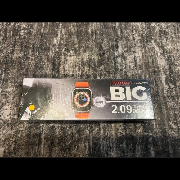 Wearables | T90 Ultra Smartwatch With Orange Band | Poshmark